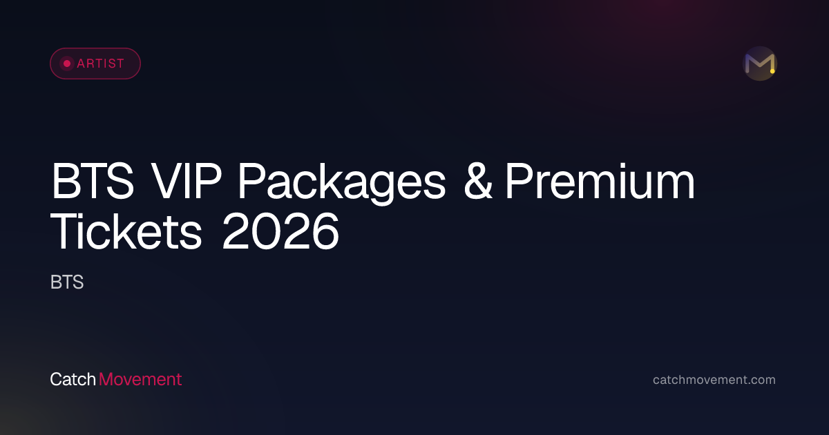 VIP Packages: BTS 2026 — Platinum vs Ultimate Compared