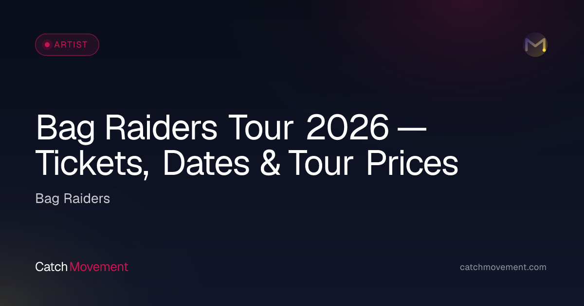 Bag Raiders Tickets And Tour Dates